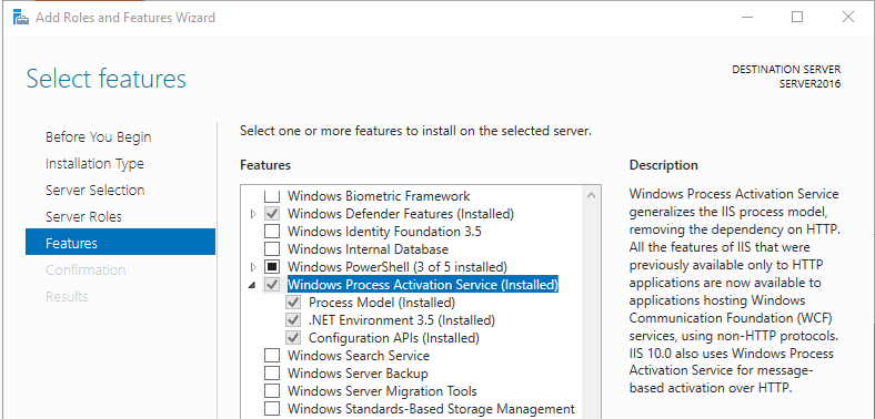 Windows Server 2016 & 2019