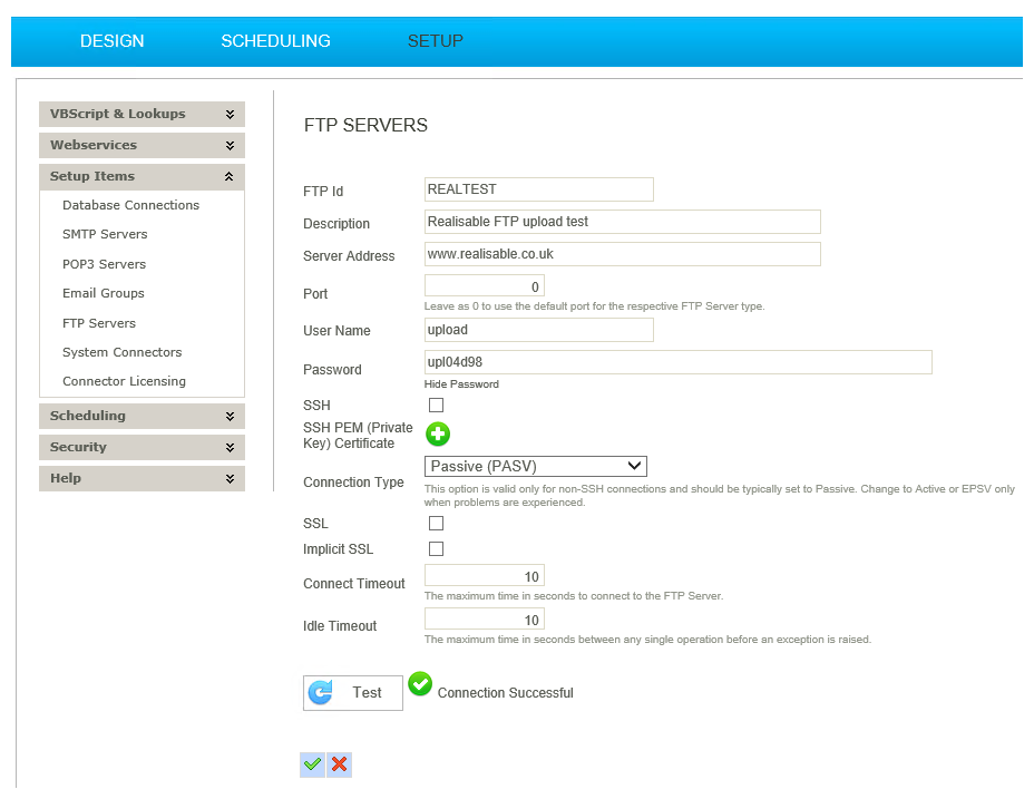 FTP upload | Sage300 Training | Realisable