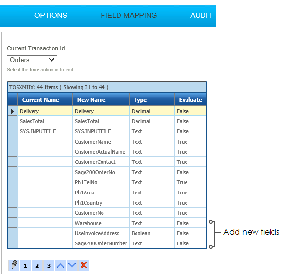 Map transform | Sage200 Training | Realisable