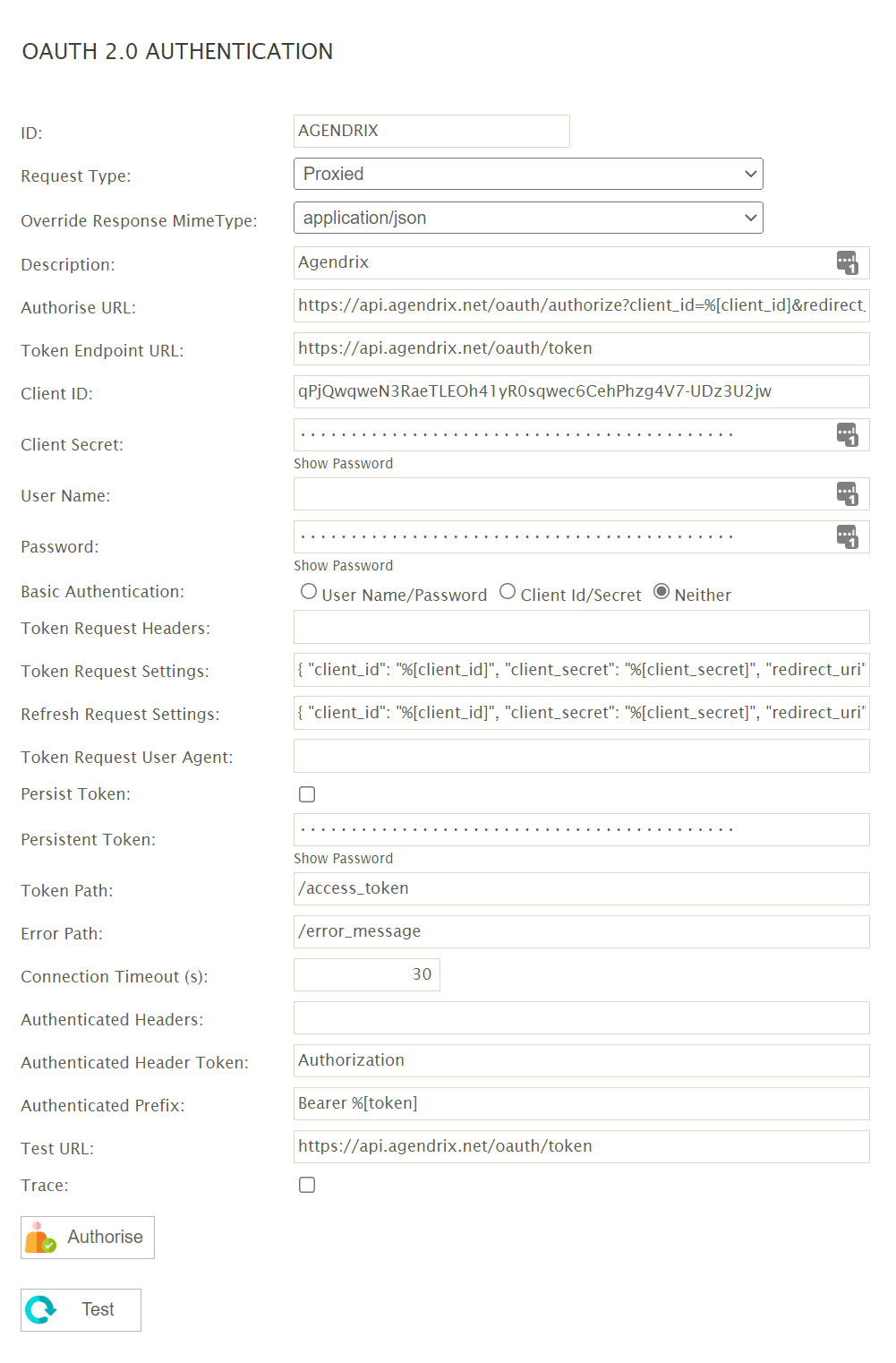 OAuth2 | IMan User Guide | Realisable
