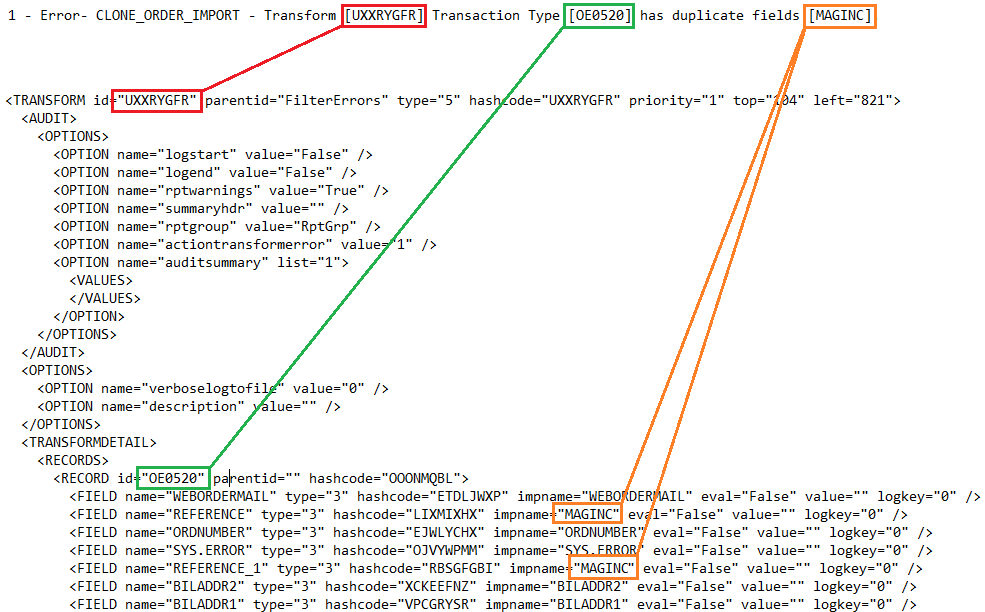 V40 Job Configuration Upgrade Issues Duplicate Fields Realisable