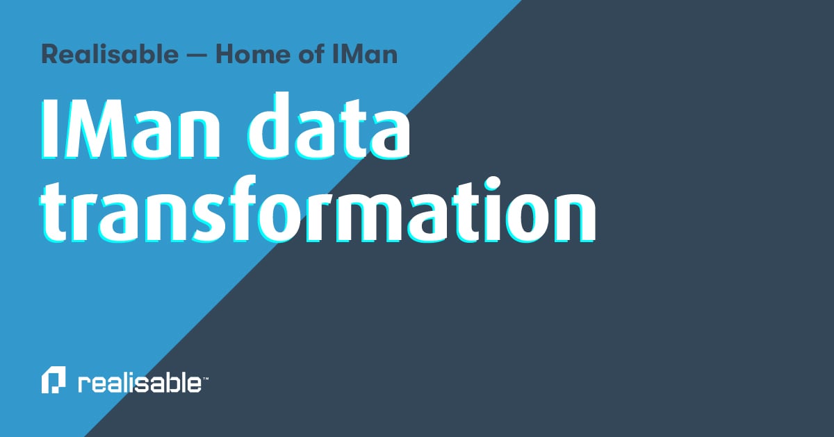 Data Transformation With Iman Seamless Data Integration Realisable