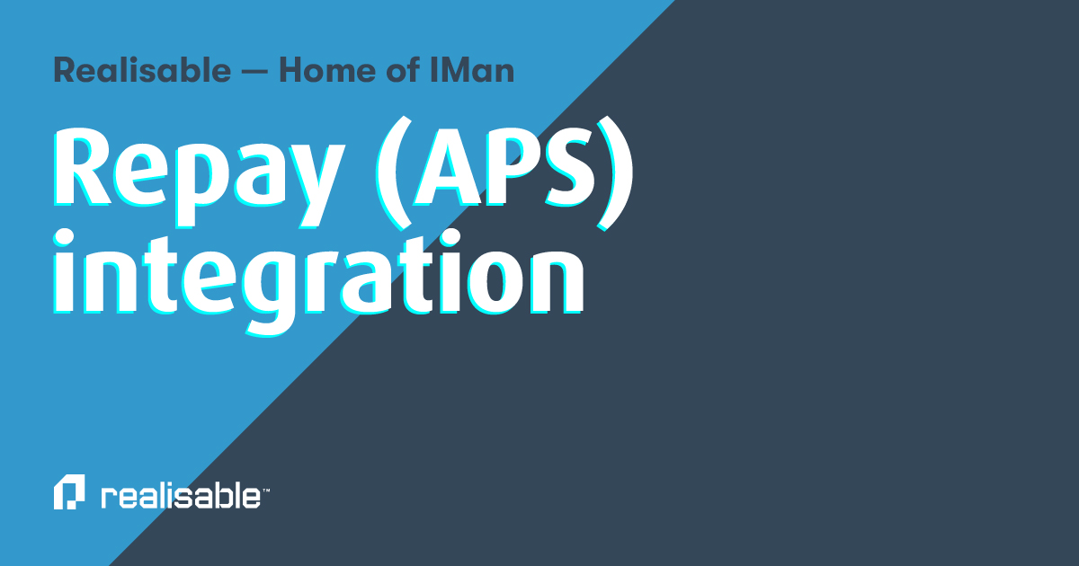 Repay Integration | IMan Payment Connectors | Realisable